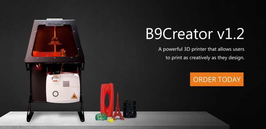 B9 Core Series is the Industry Standard for 3D Printers